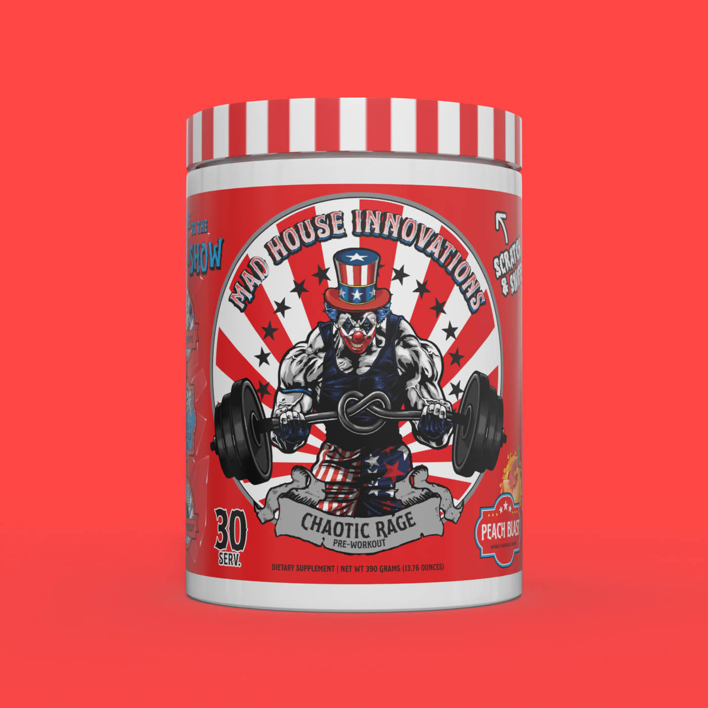 CHAOTIC RAGE PreWorkout - Mad House Innovations
