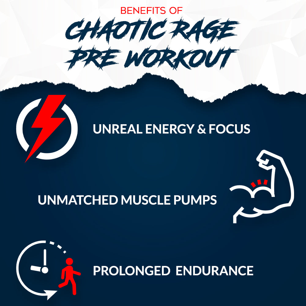 CHAOTIC RAGE PreWorkout - Mad House Innovations